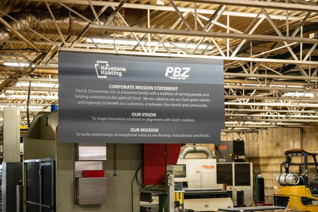 Our Mission - PBZ Manufacturing